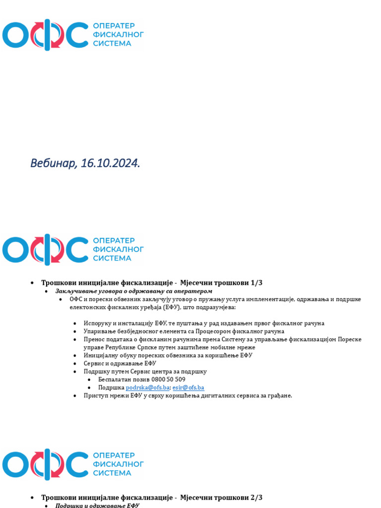 OFS Prezentacija | PDF