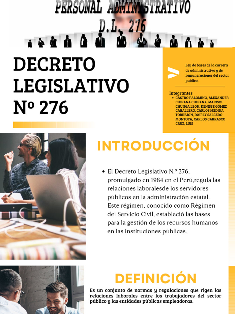 Ley 276: Carrera y Remuneración Pública | PDF | Servicio Civil | Derecho laboral