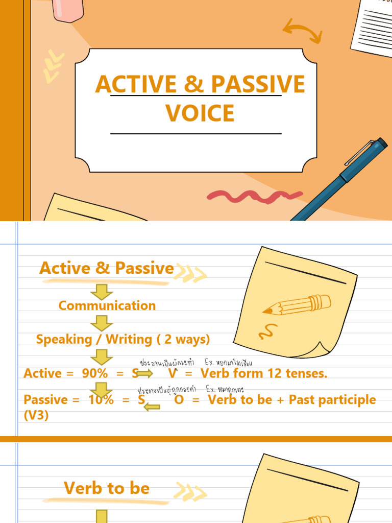 Passive (Grammar) | PDF | Grammatical Tense | Verb