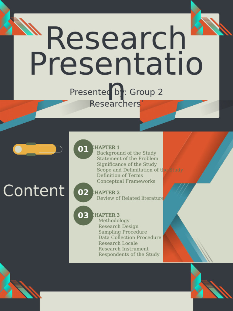 Research Presentation | PDF | Reading Comprehension | Survey Methodology