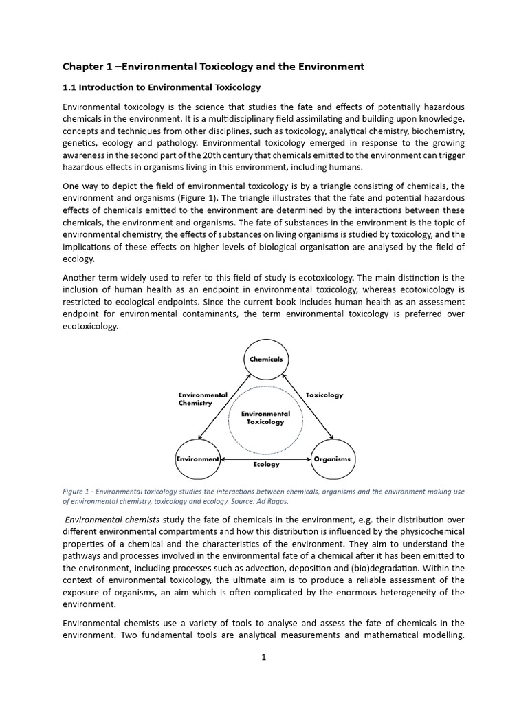 Understanding Environmental Toxicology | PDF | Atmosphere Of Earth | Water