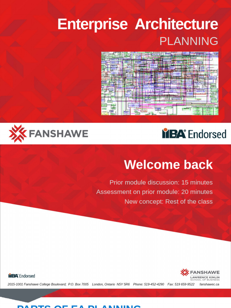 Module 05 EA Planning | PDF | Business | Information Technology Management