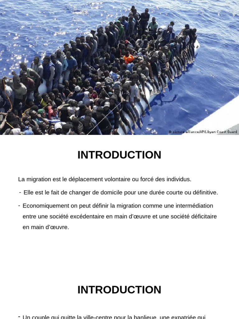 Enjeux et types de migration mondiale | PDF | Migration humaine | Afrique