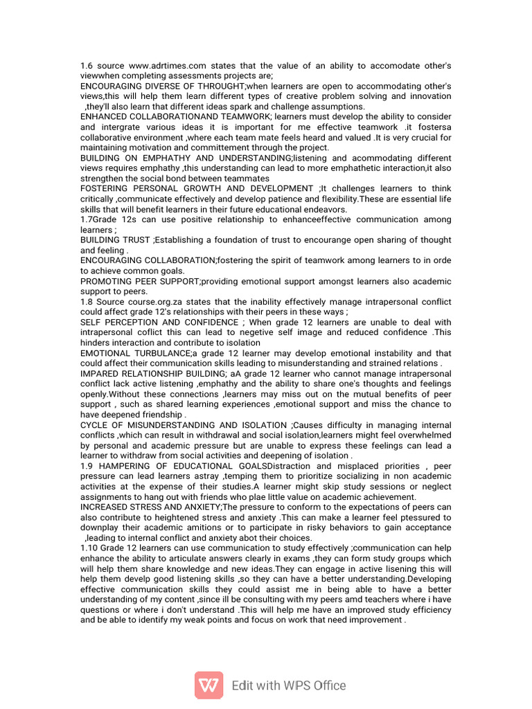 Life | PDF | Learning | Communication