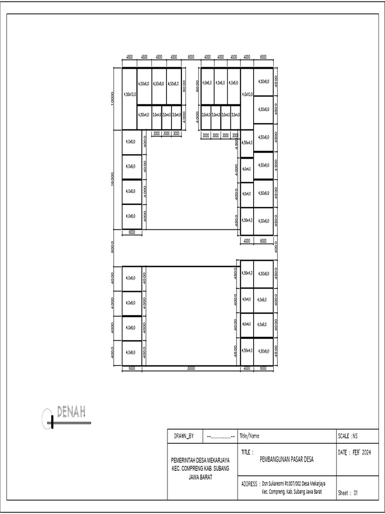 Denah New-Model | PDF