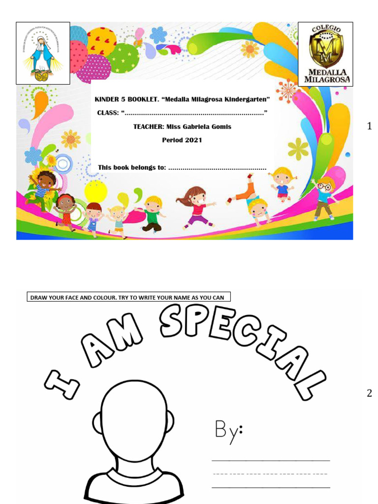 Kinder 5 Booklet 2021 | PDF