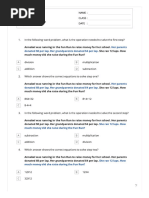 Grade 3 Acadience Maze Assessment | PDF | Chocolate | Cocoa Bean
