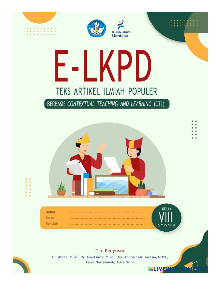 LKPD Artikel Ilmiah | PDF