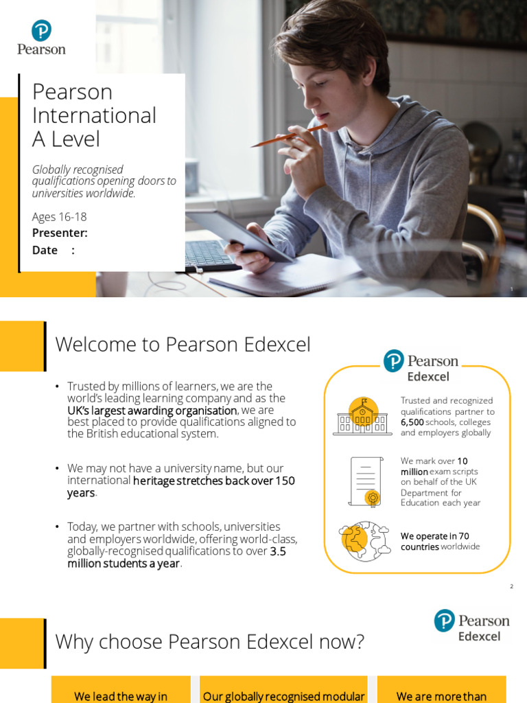 IAL (All Subjects) - Parents Presentation | PDF | Learning