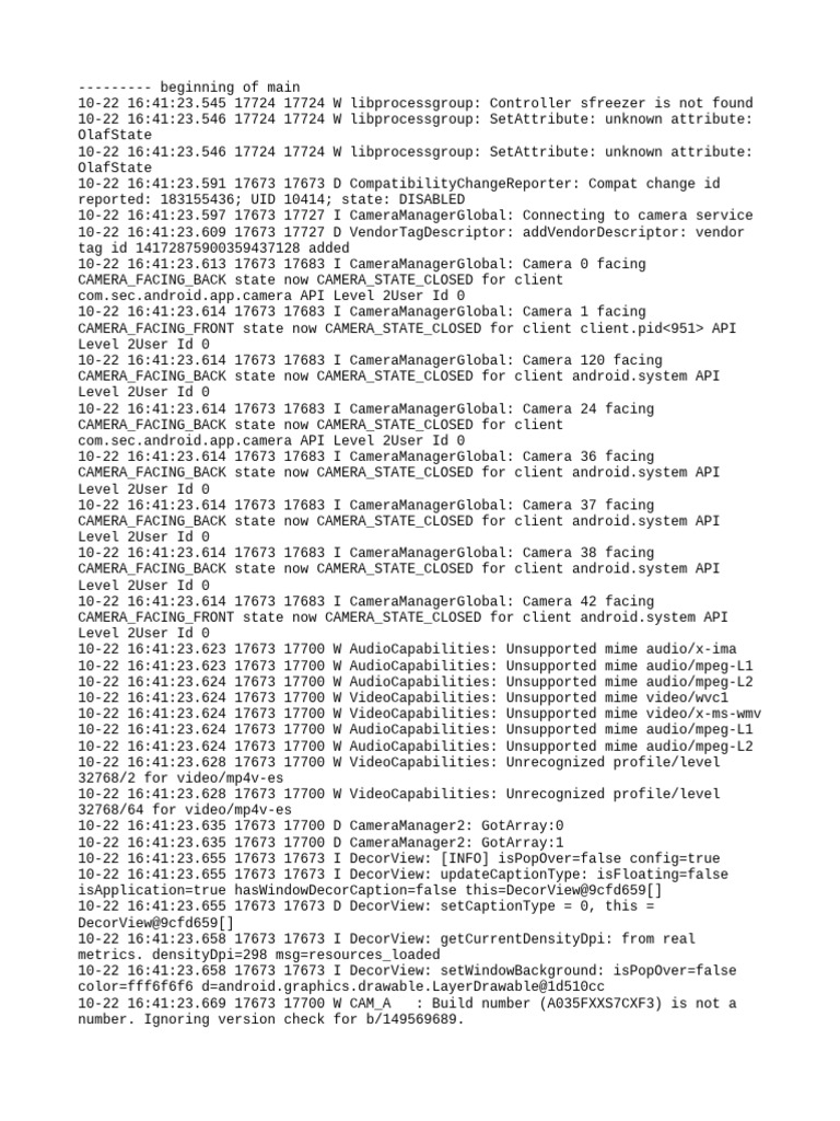Log Cat 1729586483472 | PDF | System Software | Software Engineering