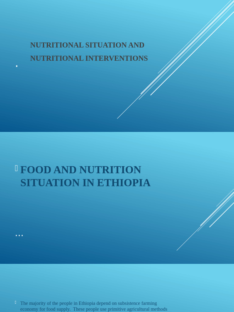 Nutritional Problems 8 | PDF | Malnutrition | Nutrition