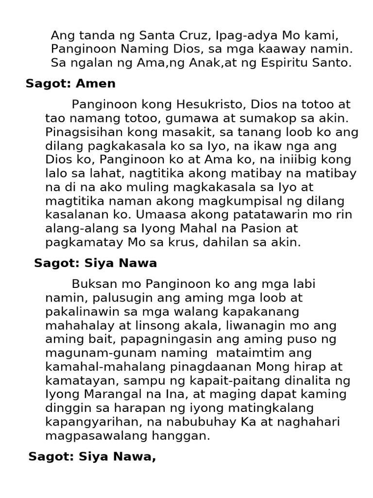 Ang Tanda NG Santa Cruz | PDF