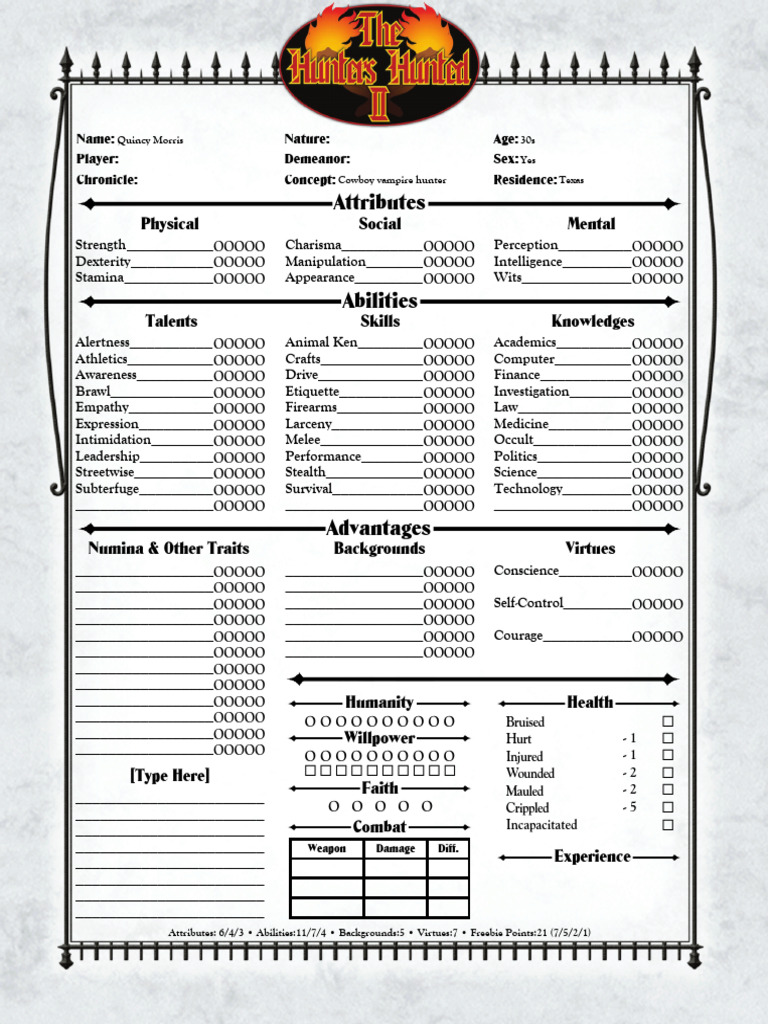 Quincy Morris Hunters Hunted II | PDF