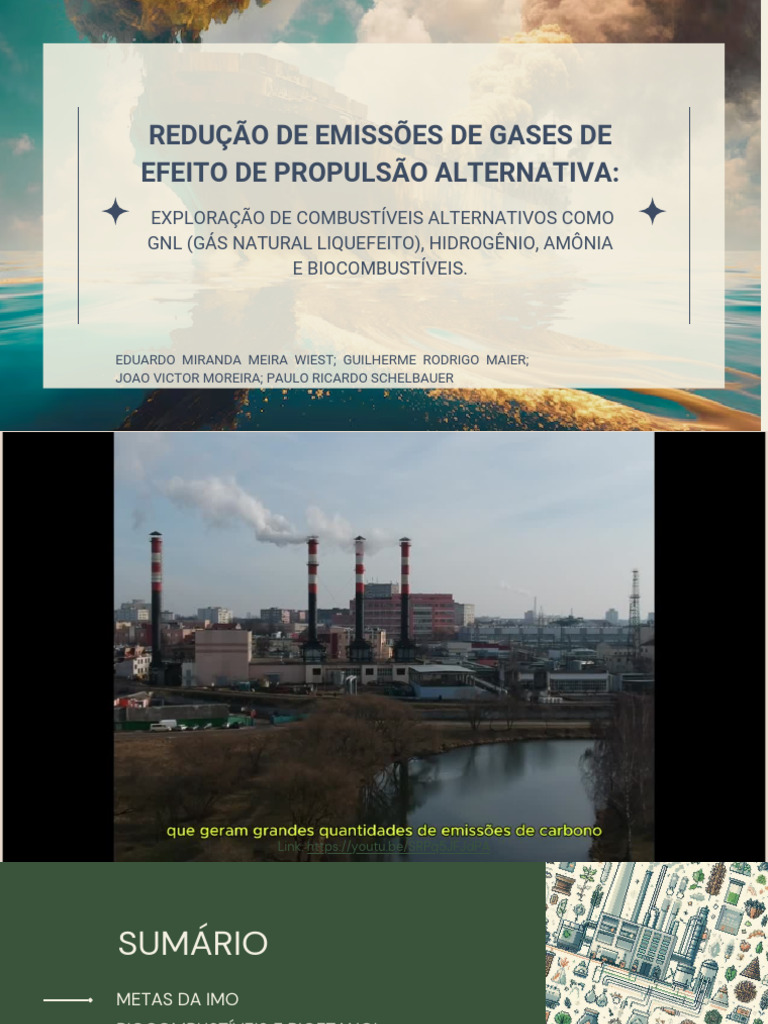 Combustíveis Alternativos para Redução de GEE | PDF | Gás de efeito ...