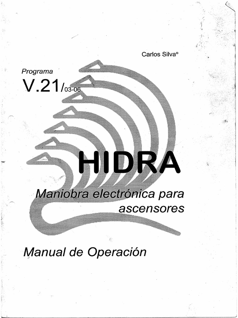 Hidra V21.3 Carlos Silva Manual | PDF