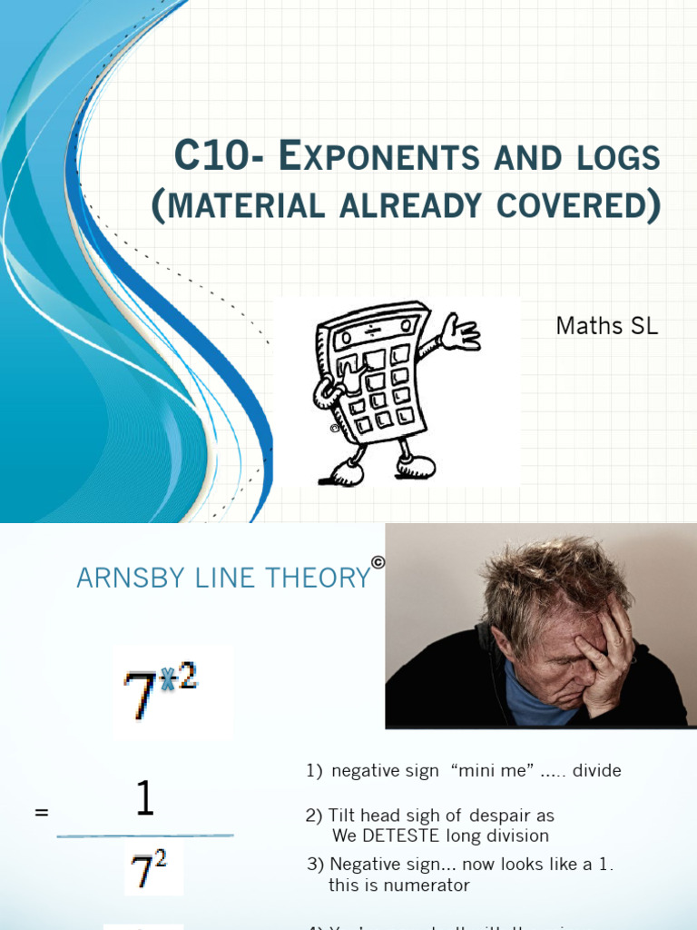 C10 Exponents & Logs - Previously Covered | PDF | Logarithm | Number Theory