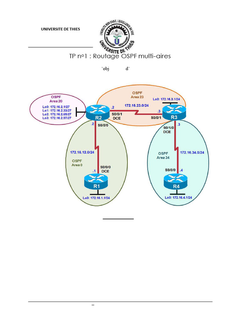 TP Ospf | PDF | Science & Mathematics