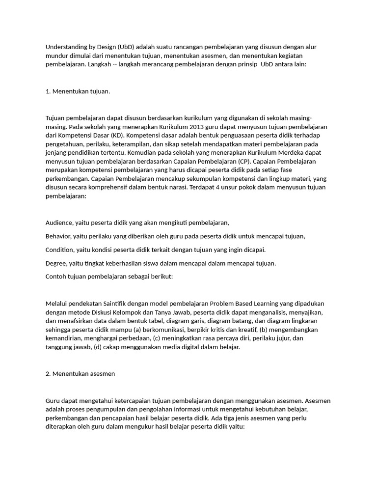 Understanding by Design | PDF