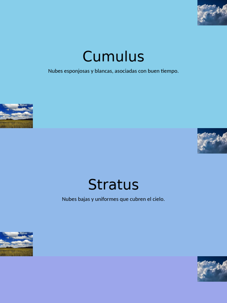 Cumulus | PDF | Ciencia y matemáticas