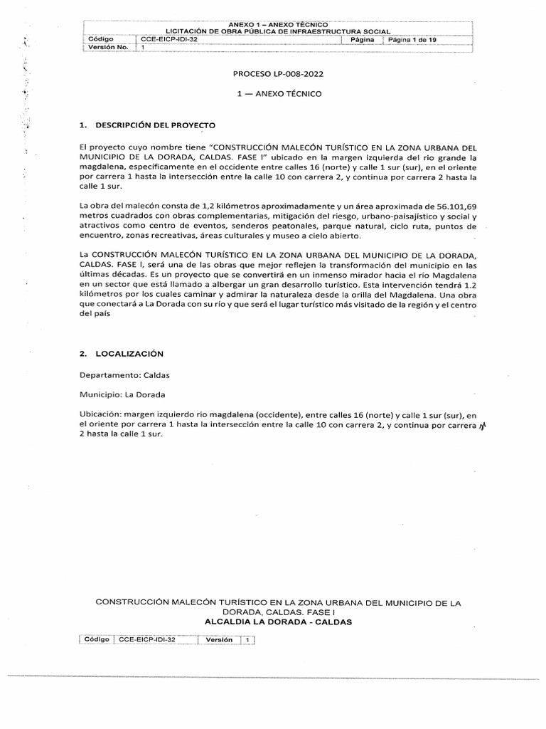 Anexo Tecnico | PDF
