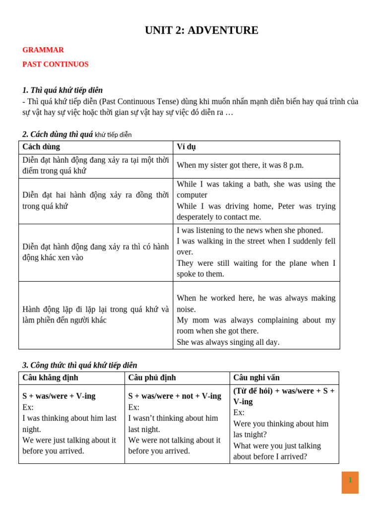 Bai Tap QKTD Unit 2 | PDF | Foreign Language Studies | Art