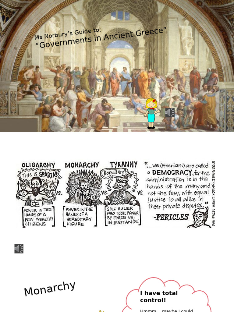 Ancient Greek Government Types Explained | PDF