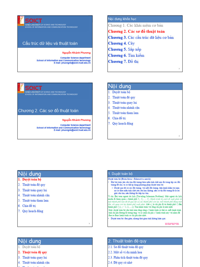 Chap2 - Các Sơ Đồ Thuật Toán Cơ Bản | PDF