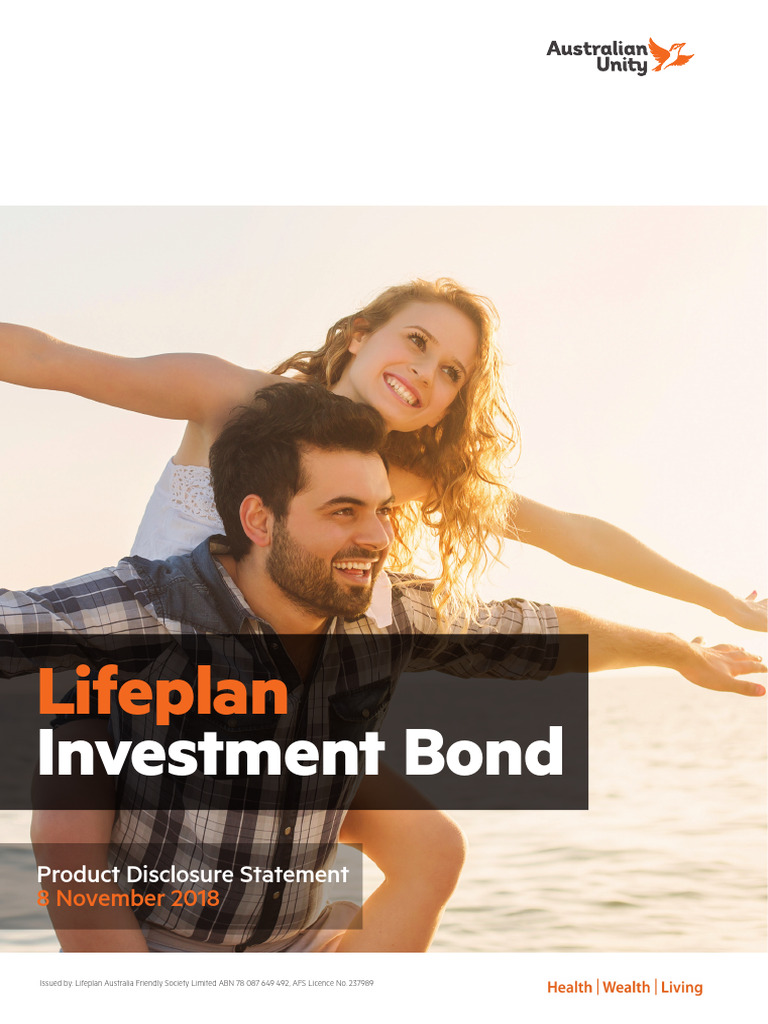 AUS unity_product-disclosure-statement | PDF | Taxes | Investing