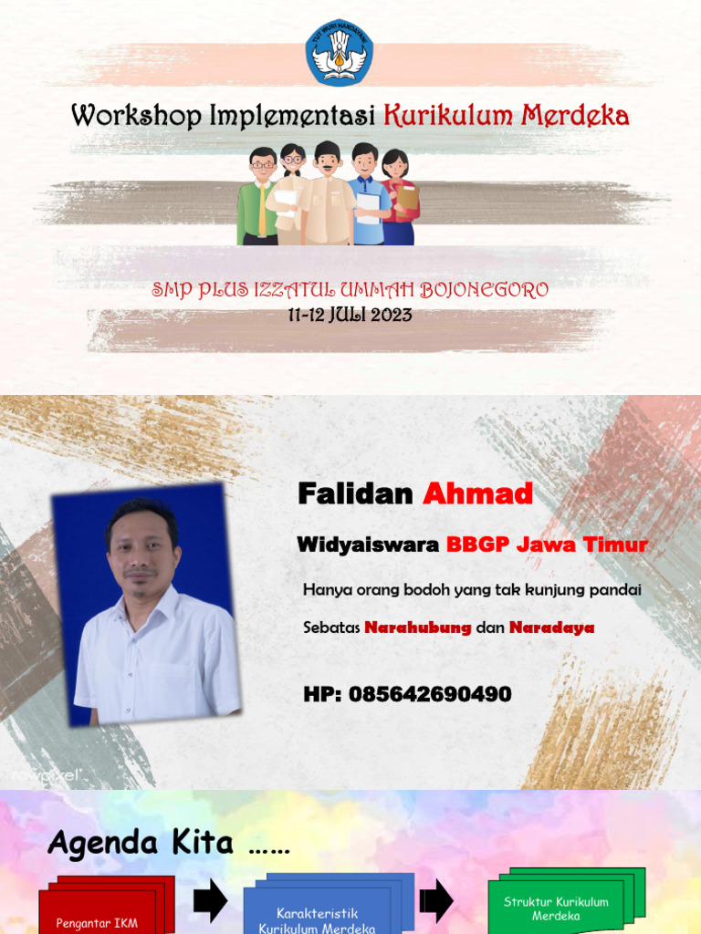 Workshop Implementasi Kurikulum Merdeka SMP Plus Izzatul Ummah | PDF
