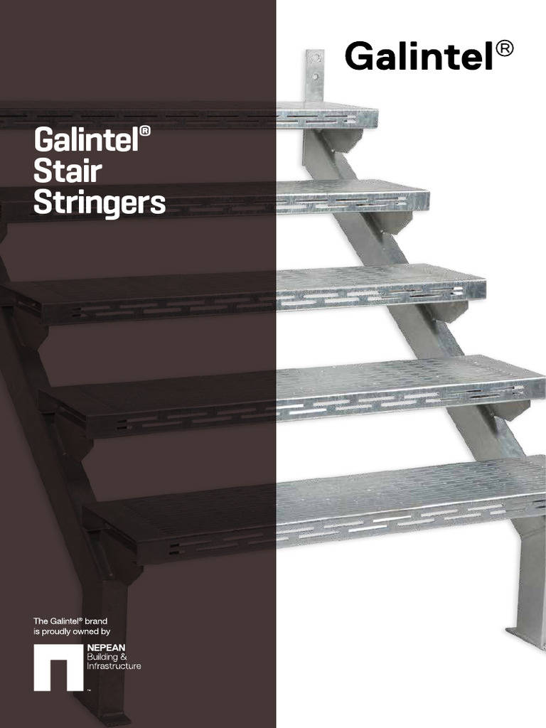 Galintel Stair Stringers Brochure Aug 2019 | PDF | Stairs