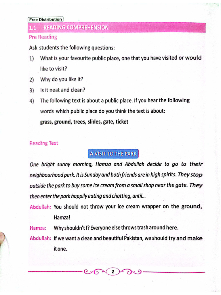 English Grade 6 | PDF