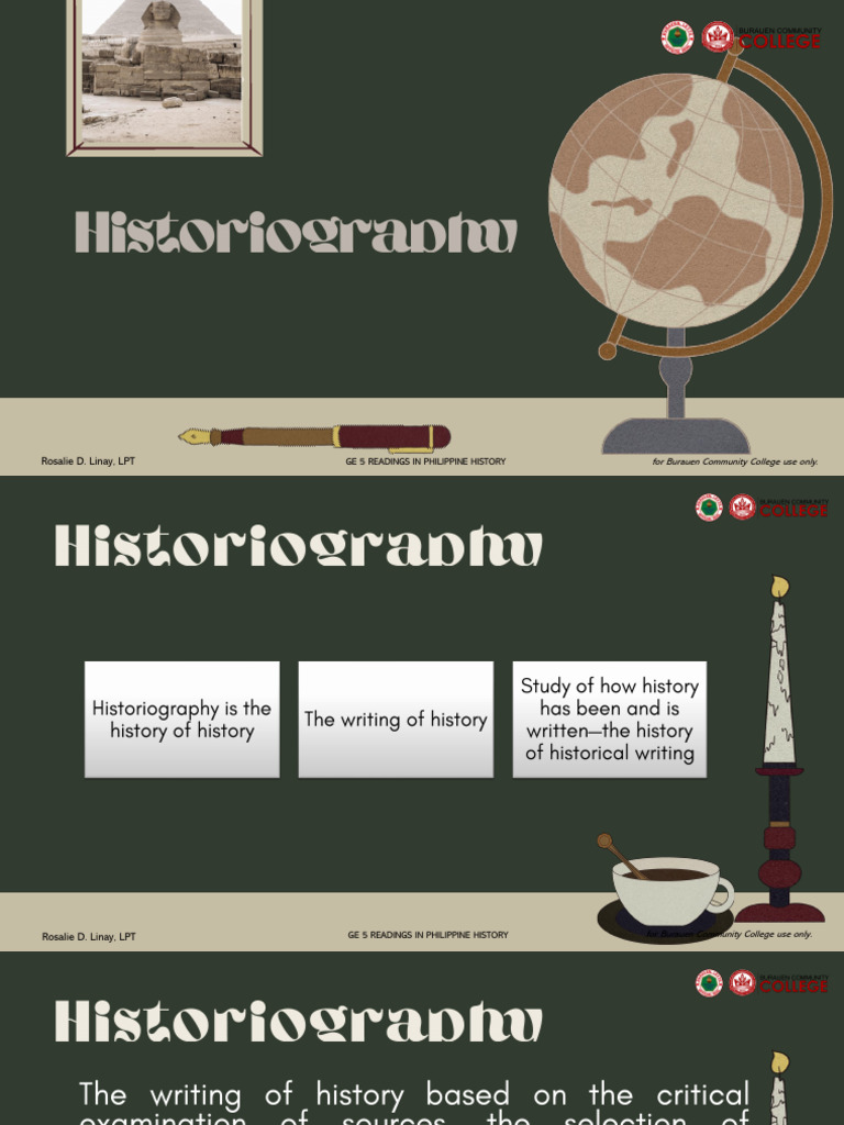 Lesson 2 Historiography Sources... | PDF | Foreign Language Studies