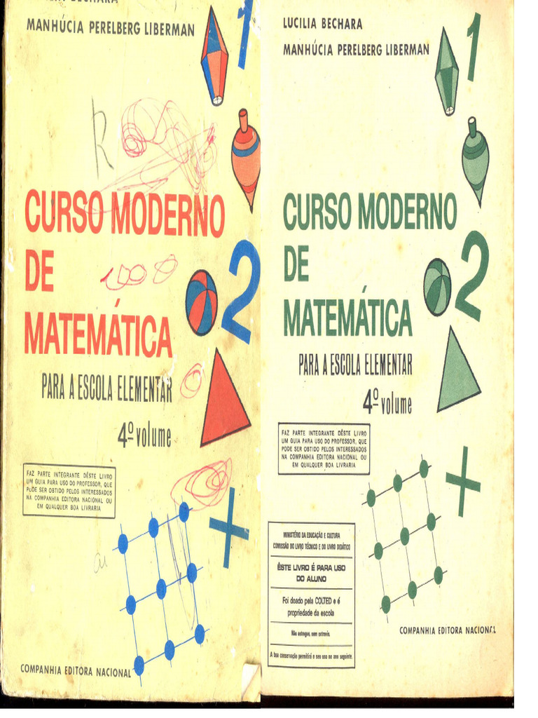 Curso Moderno de Matemática para A Escola Elementar, 4º Vol. | PDF