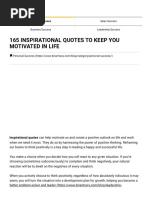12 Inspirational Quotes | PDF