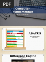Computer Fundamentals E-Book PDF | PDF