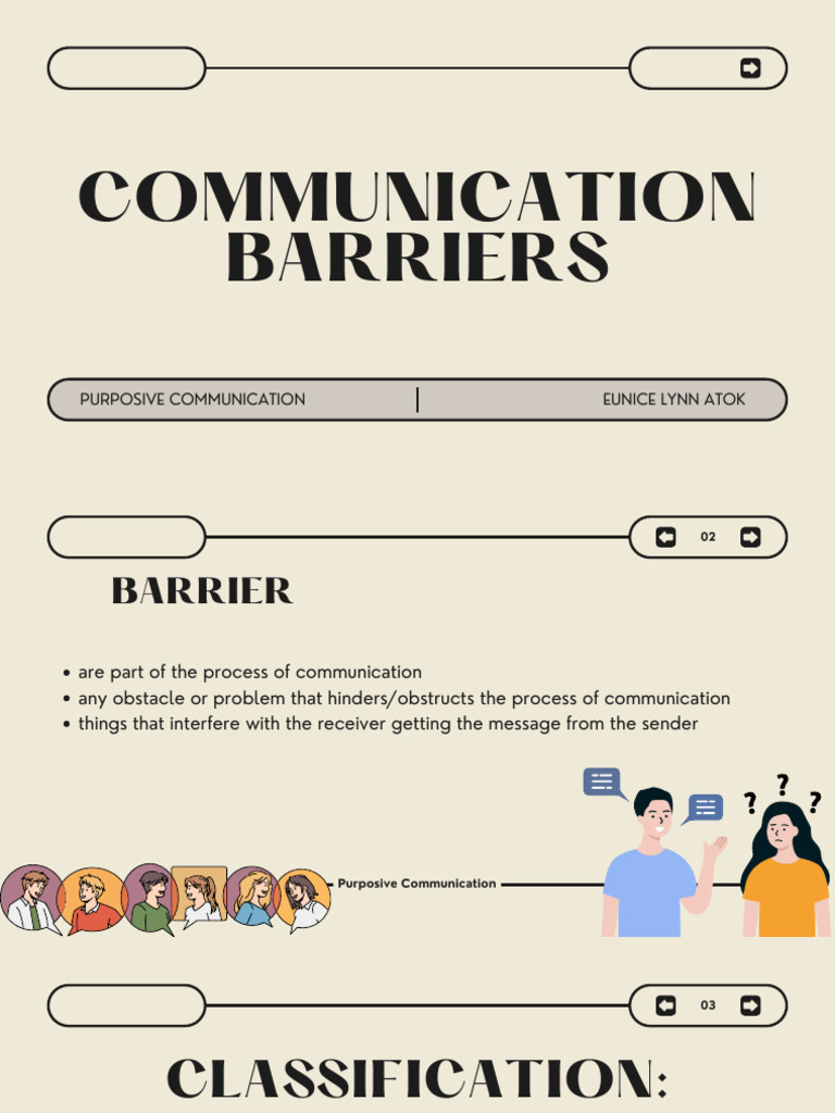 Pur Comm Communication Barriers | PDF | Communication | Noise