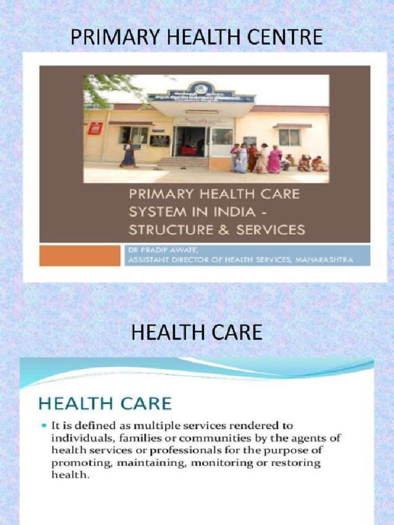 PHC Care | PDF