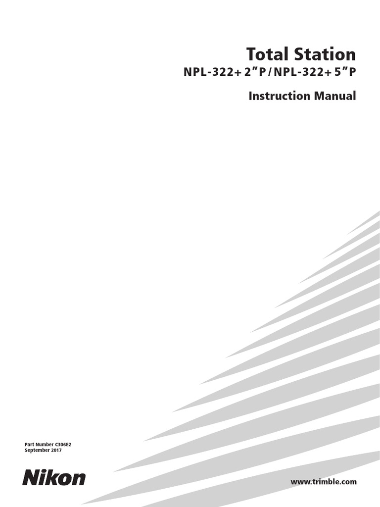 Nikon+NPL 322++User+Manual | PDF | Radio | Transmitter