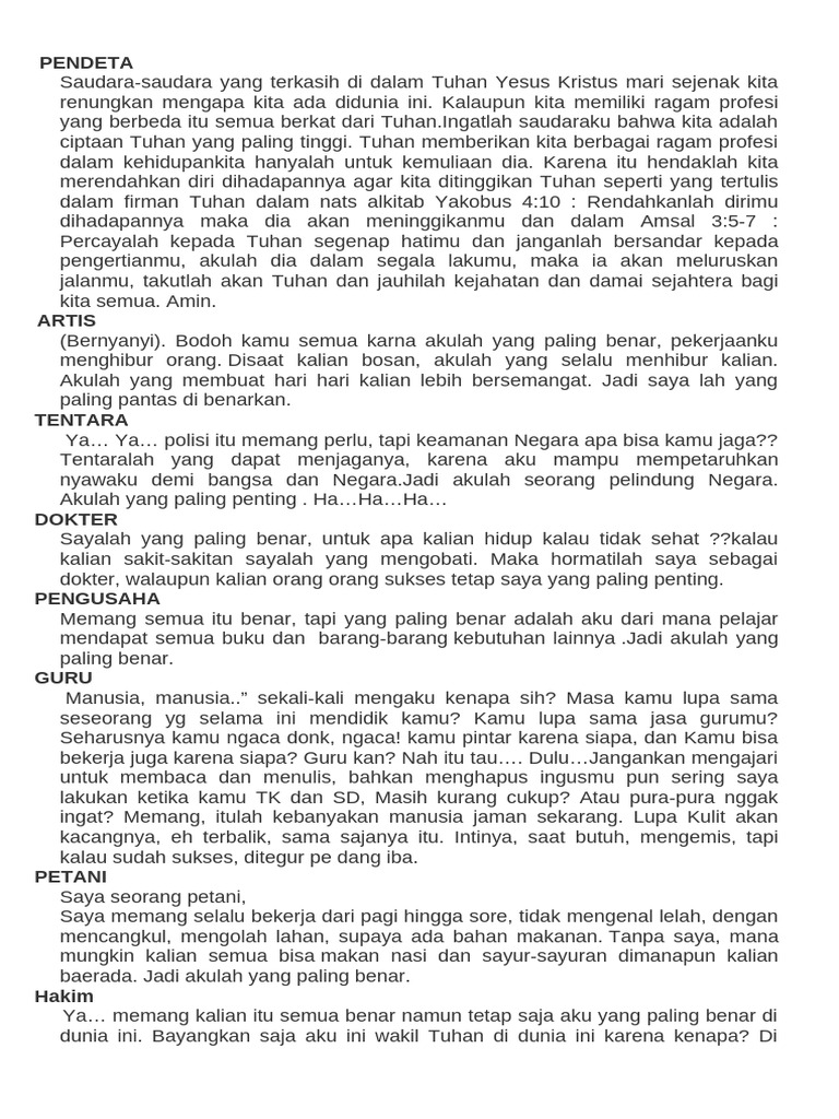 Liturgi Profesi | PDF