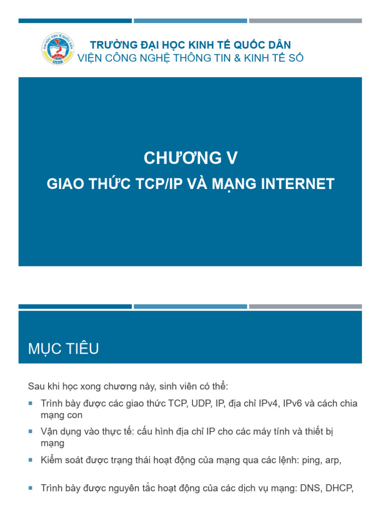 MMT-Chuong 5 | PDF