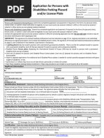 VTR-214 (Texas Handicap Placard Form) | PDF | Identity Document ...
