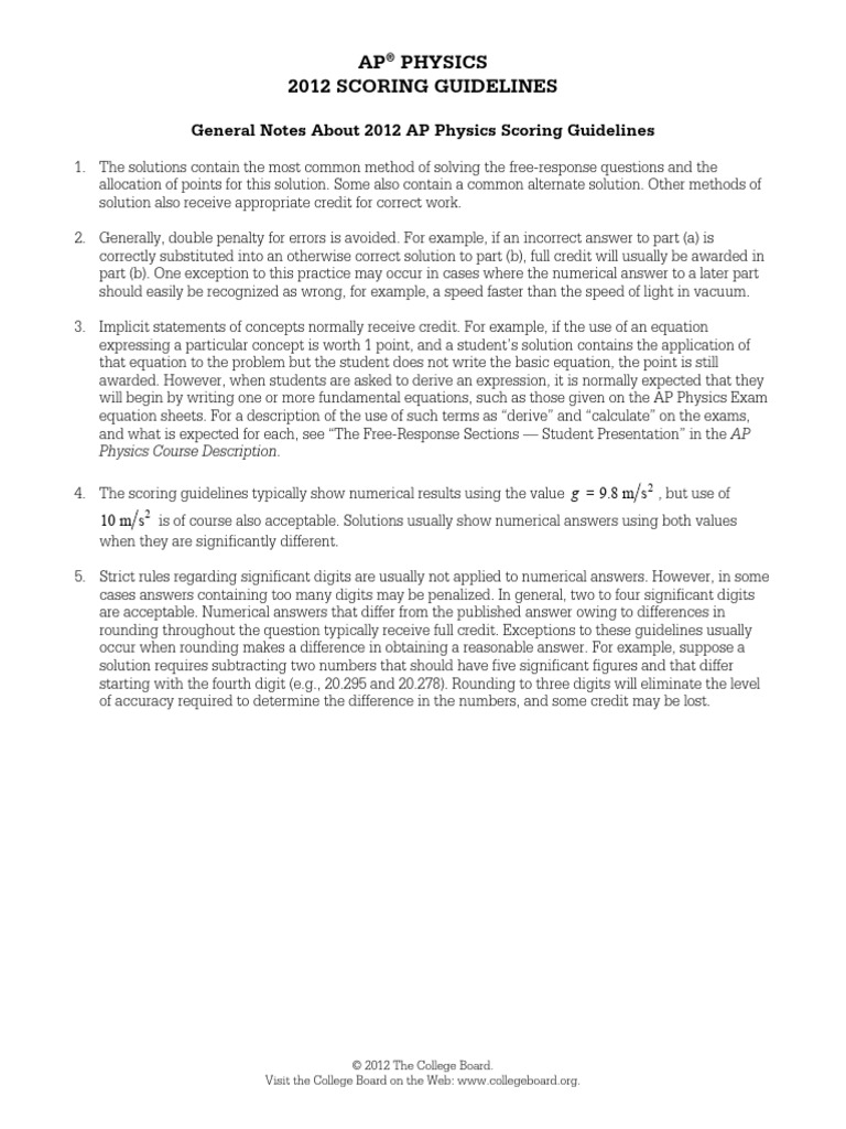 AP Physics C E&M Spheres | PDF | Significant Figures | Electric Field