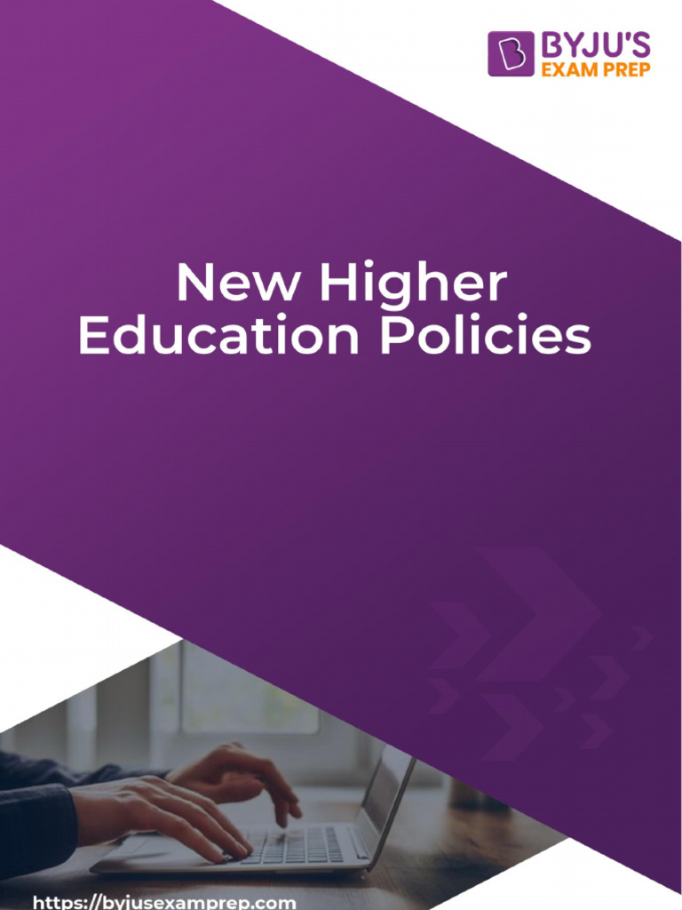New Higher Education Policies e 35 | PDF | Educational Technology | Computing