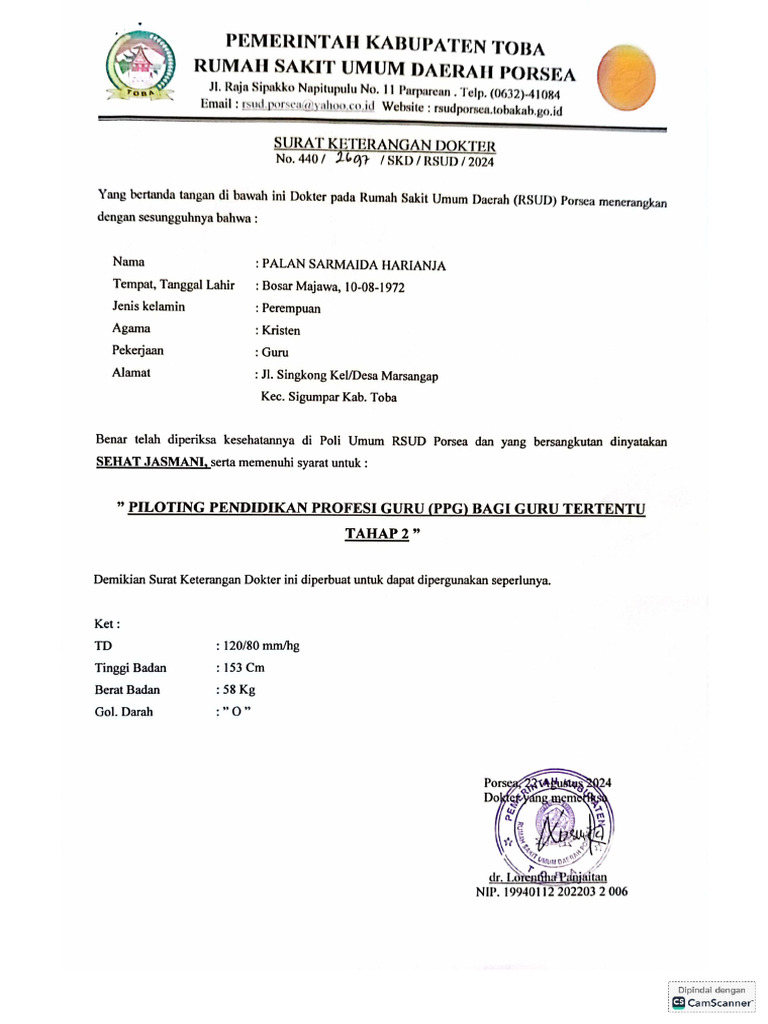 Suket Jasmani Dan Rohani Palan | PDF