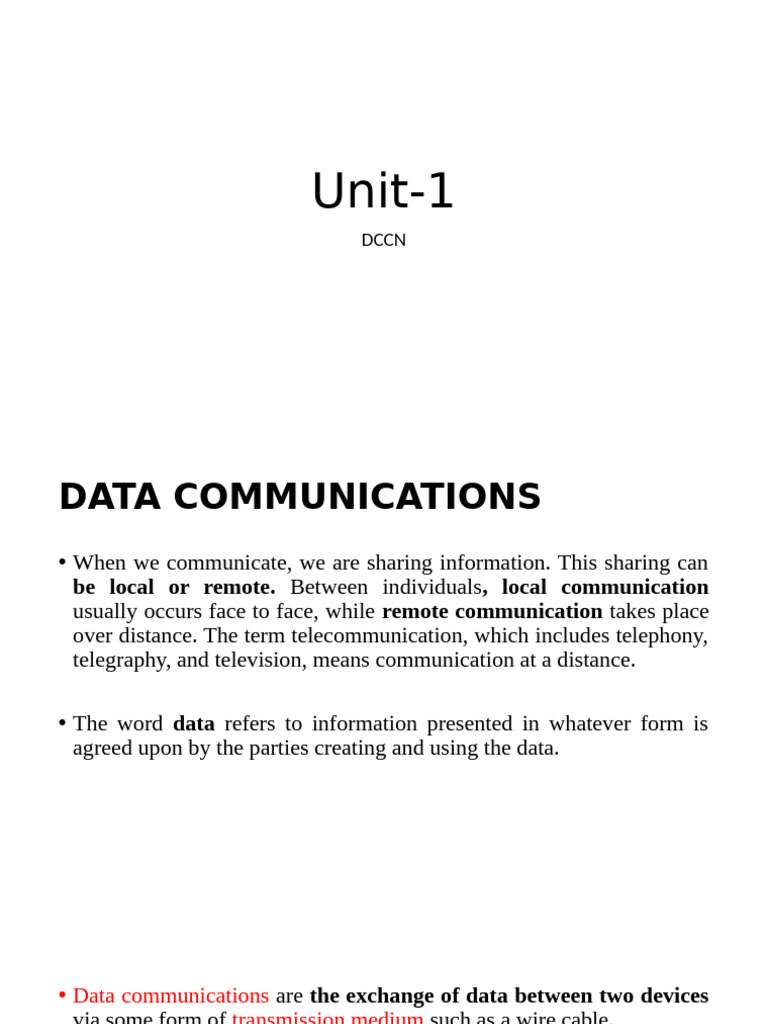Uni 1 Introduction Pdf Network Topology Duplex Telecommunications