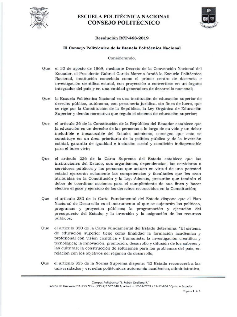 EPN Pedi - 2019-2024 | PDF | Educación más alta | Planificación