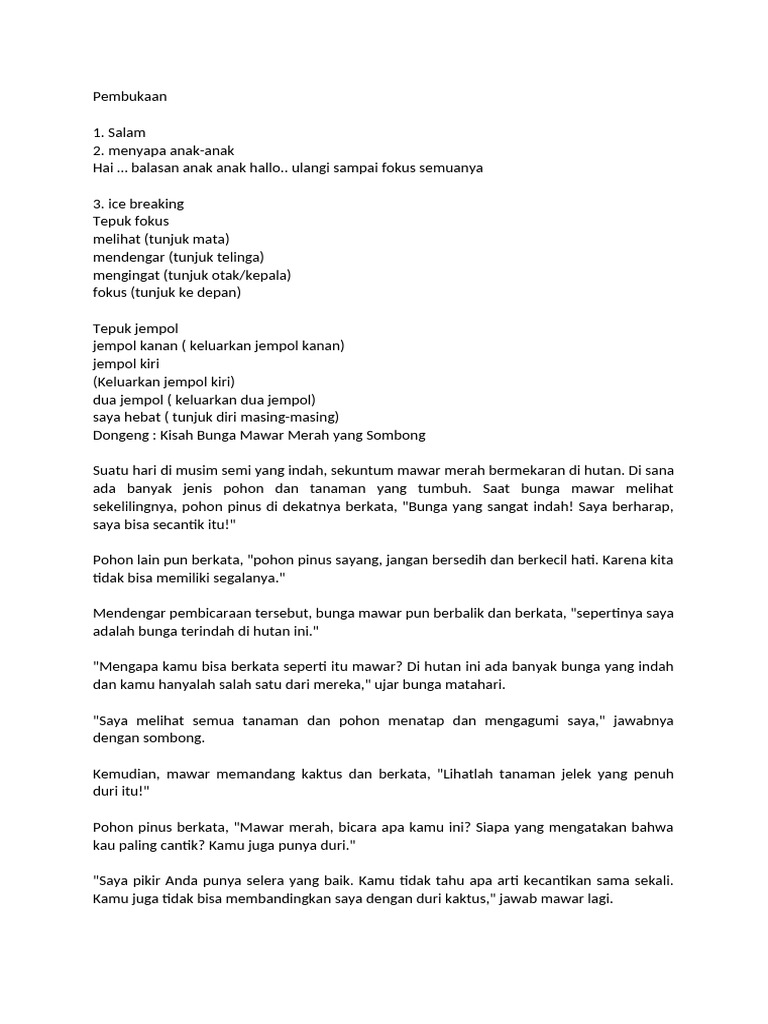 Pembukaan | PDF | Griya & Taman | Puisi