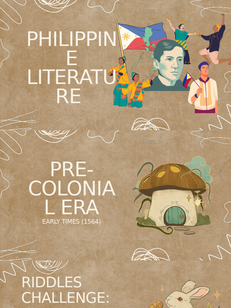 Pre-Colonial Philippine Literature Overview | PDF | Poetry | Narrative