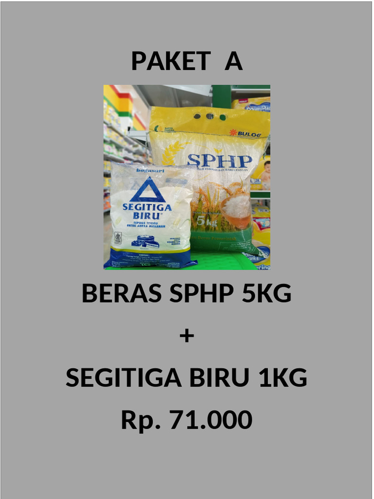 Paket Beras | PDF