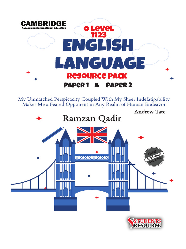 Cambridge O Level English 1123 Syllabus 2024 | PDF | Reading ...